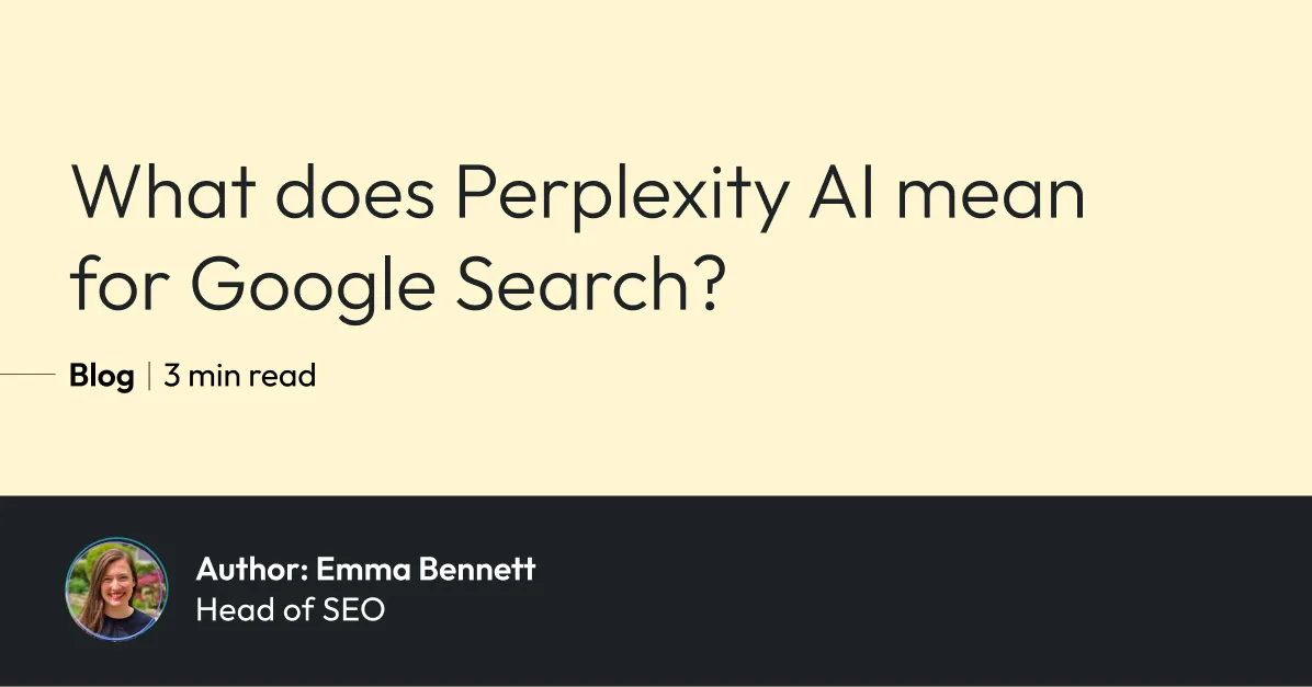 What does Perplexity AI mean for Google Search? | Torchbox